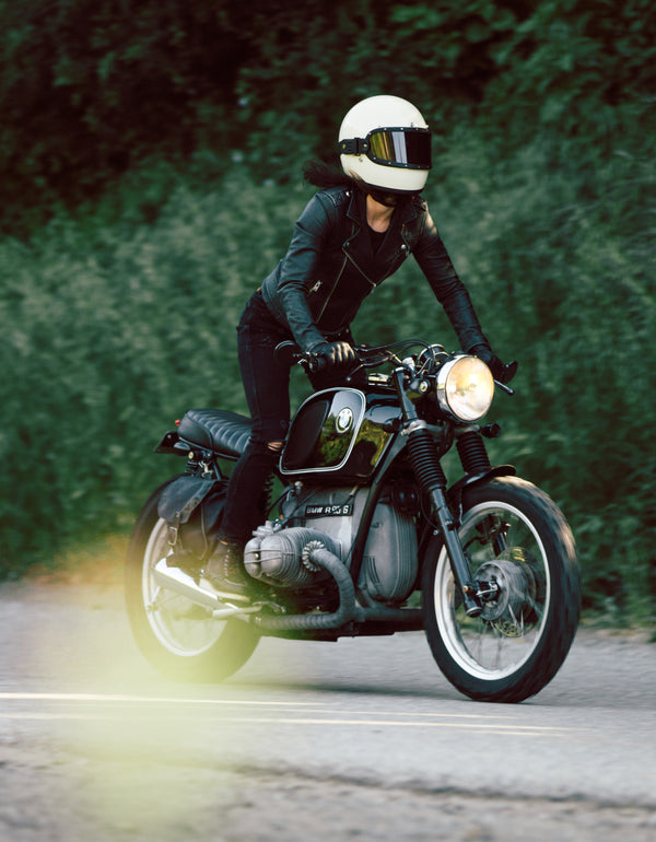 VINTAGE BLACK // KNOX HELMET SET - The Equilibrialist